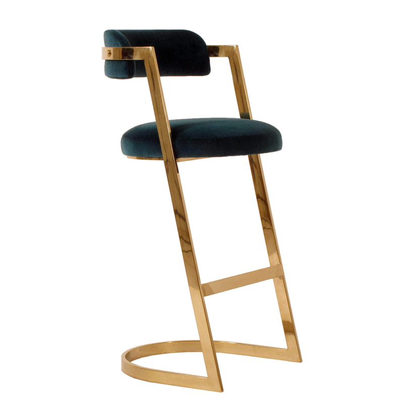 Obi Vanity Swivel Stool – deAurora Showroom